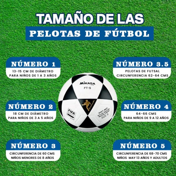 ¿QUÉ TAMAÑO DE PELOTAS DE FUTBOL ESCOGER?